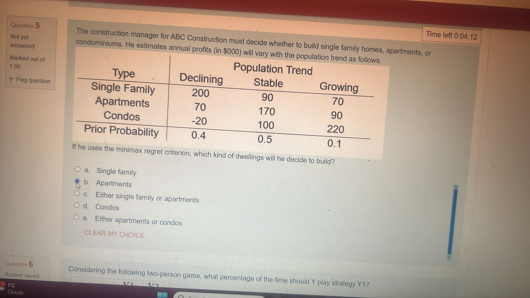 Solved The construction manager for ABC Construction must | Chegg.com