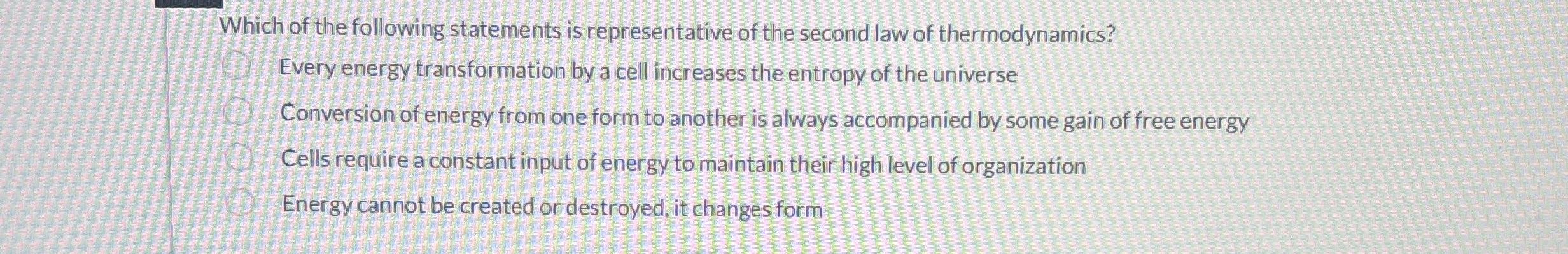 Solved Which of the following statements is representative | Chegg.com