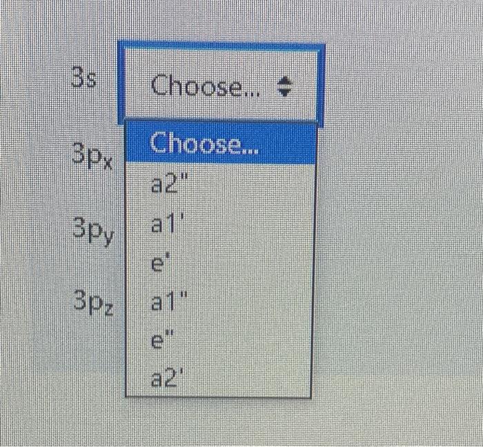 Solved For the AlH3 molecule, select the appropriate | Chegg.com