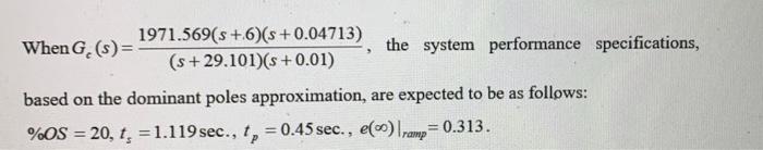 Solved Determine using MATLAB the closed loop fuctions in | Chegg.com