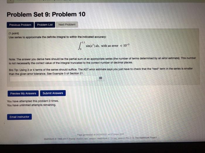 Solved Problem Set 9: Problem 1 Previous Probler Problem | Chegg.com Solved Problem Set 9: Problem 1 Previous Probler Problem | Chegg.com