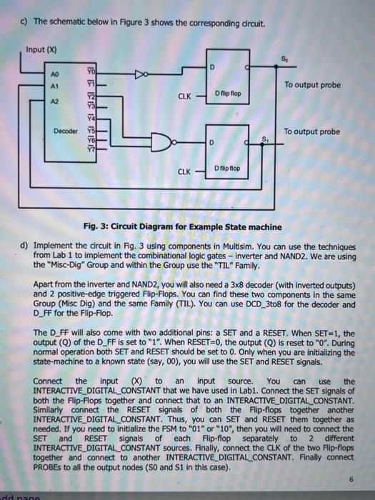 Solved 4. MULTISIM portion of the Lab. Lab (1): Bulding a | Chegg.com