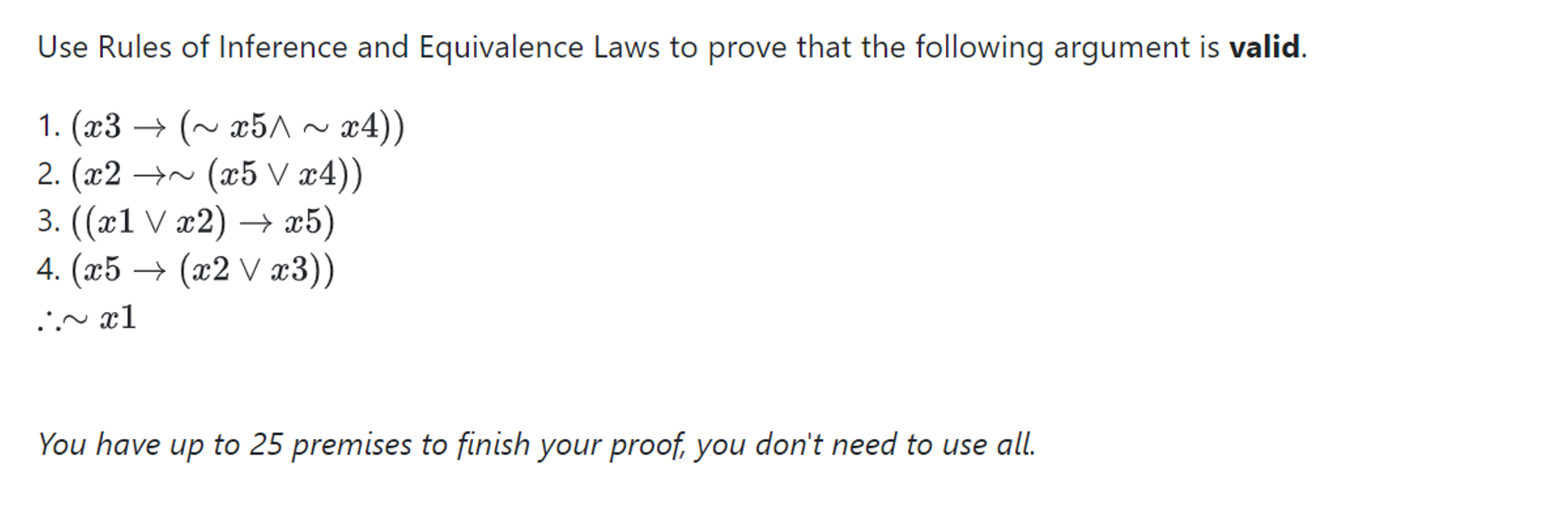 Use Rules of Inference and Equivalence Laws to prove | Chegg.com