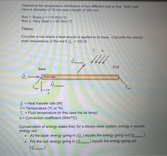 Determine the temperature distribution of two | Chegg.com