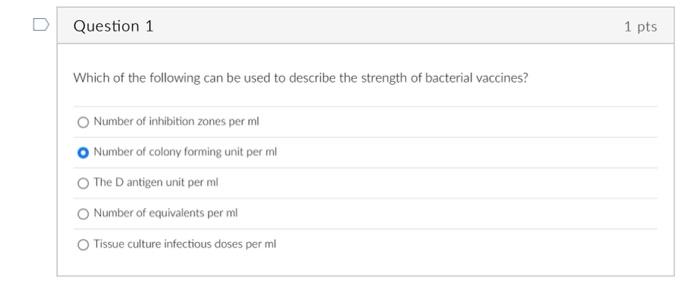 Solved Which of the following can be used to describe the | Chegg.com