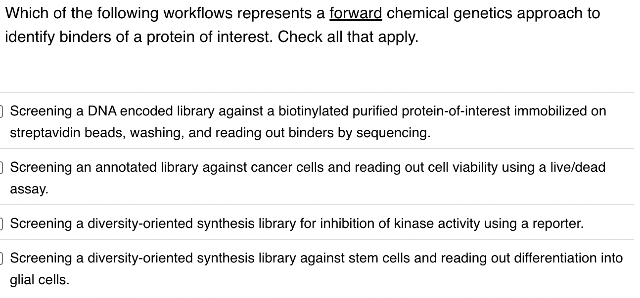 Solved Which of the following workflows represents a forward | Chegg.com