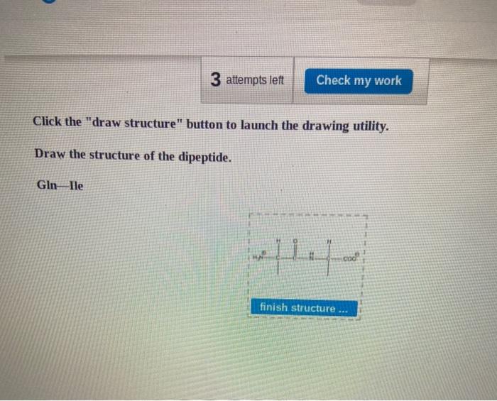 Solved 3 attempts left Check my work Click the "draw | Chegg.com