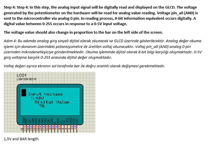 LCD1 LGM12541B51R V1 RV2 R1 :04 100 U1 OSC1/CLKIN | Chegg.com