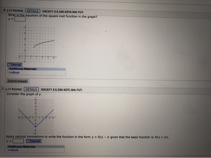 Solved 6. [-/1 Points] DETAILS OSCAT1 3.5.330-337A.WA.TUT. | Chegg.com