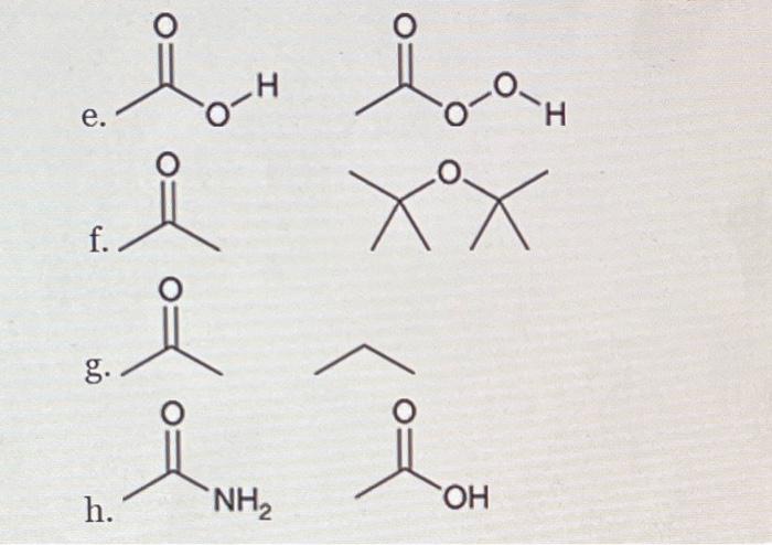 Solved For each pair of compounds below, identify the more | Chegg.com