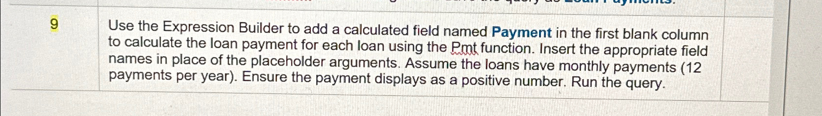 9Use the Expression Builder to add a calculated field | Chegg.com