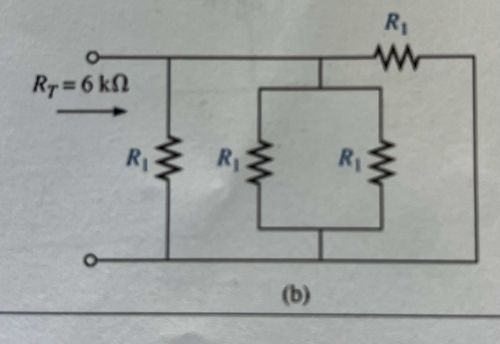 Solved (b) ﻿Find the unknown resistors | Chegg.com