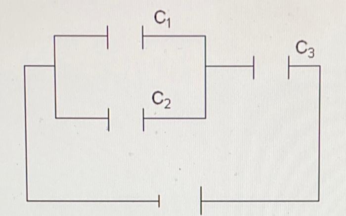 Solved (14\%) Problem 3: Three capacitors are connected as | Chegg.com Solved (14\%) Problem 3: Three capacitors are connected as | Chegg.com