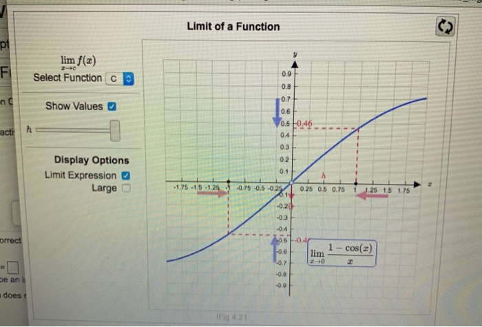 Solved Select Function C And Select The Show Values 8273