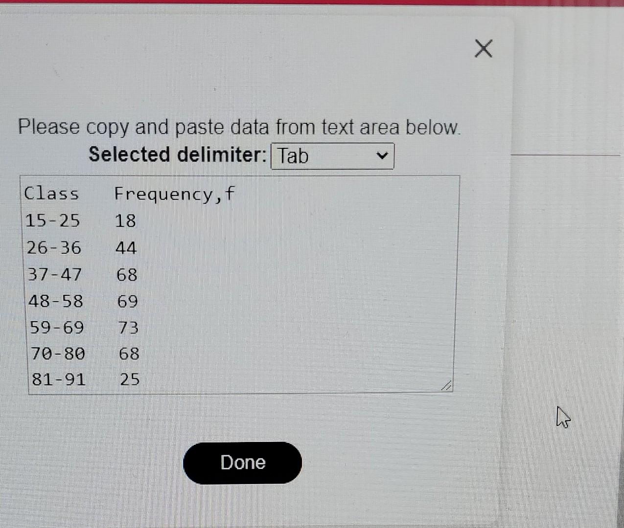 Solved Use the frequency distribution shown below to | Chegg.com