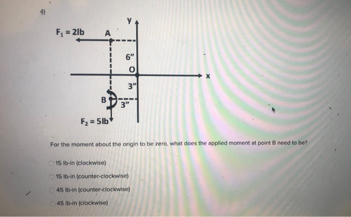 Solved For my Engineering Statics on moments; for#4, since | Chegg.com