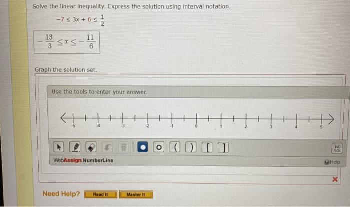 Solved Solve the linear Inequality. Express the solution | Chegg.com
