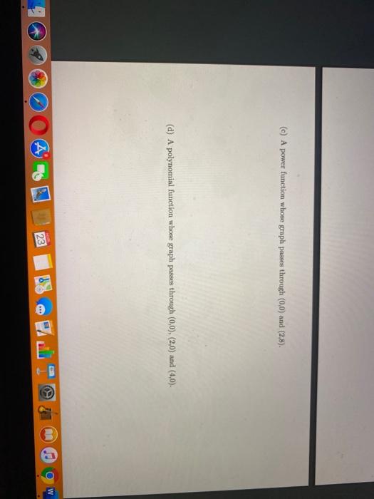 Solved d) ) 2. Find the equations for each functions | Chegg.com