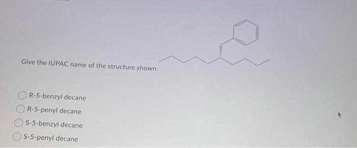 Solved Give the IUPAC name of the following compound. para | Chegg.com