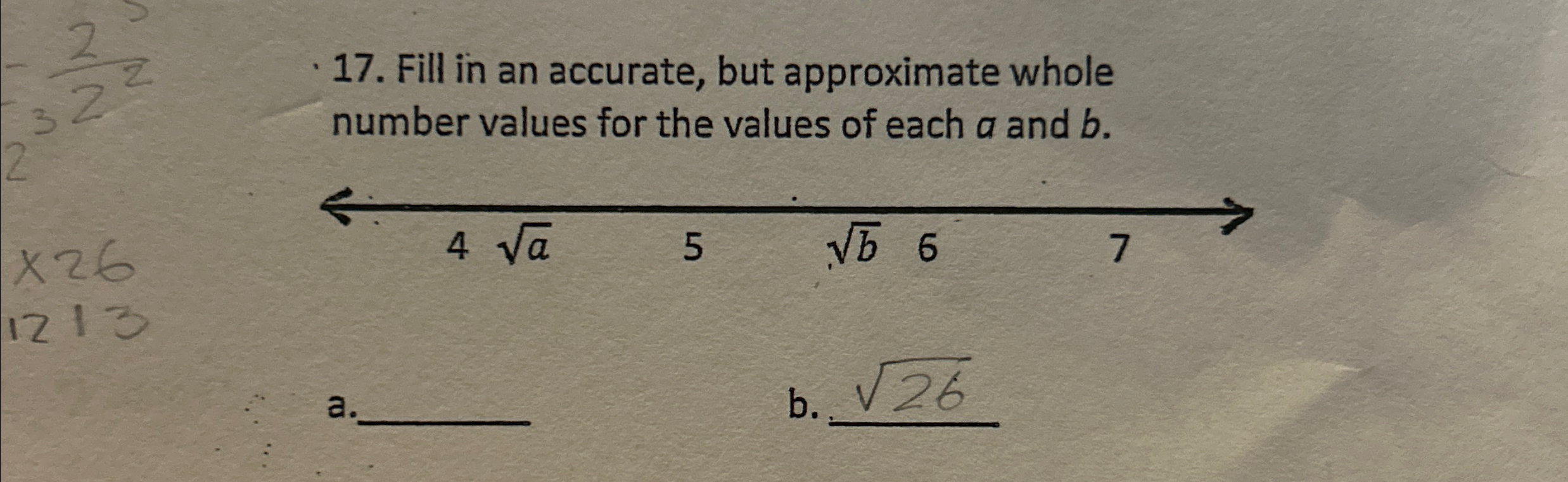Solved Fill in an accurate, but approximate whole number | Chegg.com