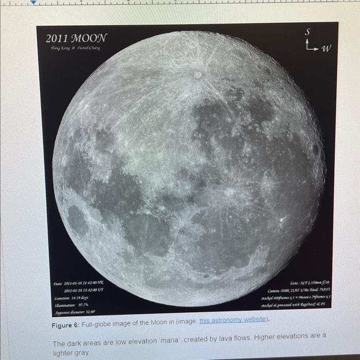 Solved Figure 3: Full-globe images of Mercury in false color | Chegg.com