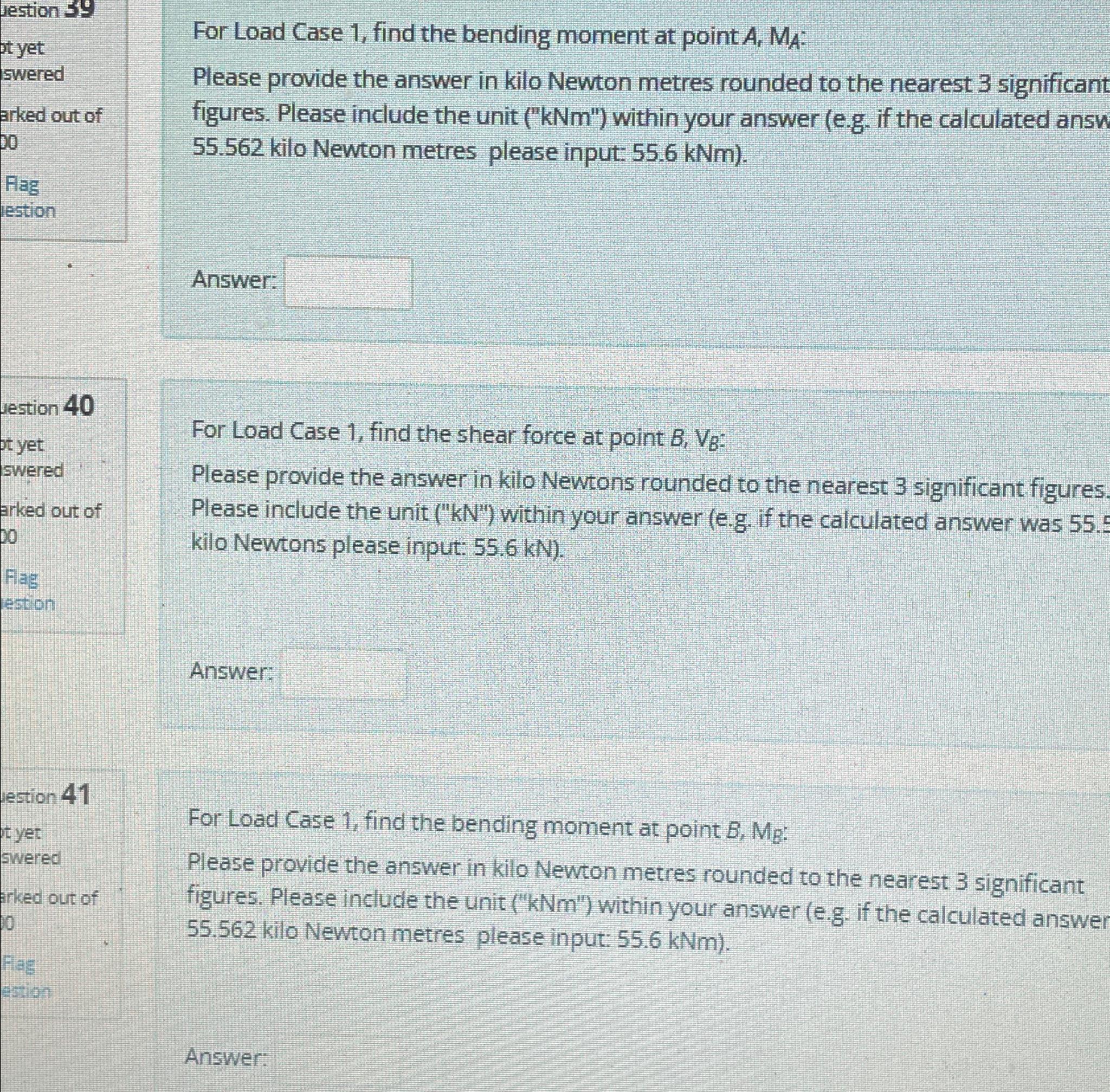 The following diagrams show a fully fixed cantilever | Chegg.com
