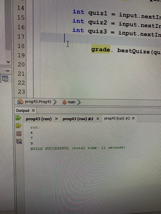 Solved ava Program 42.java X Student.java X Program41.javax | Chegg.com