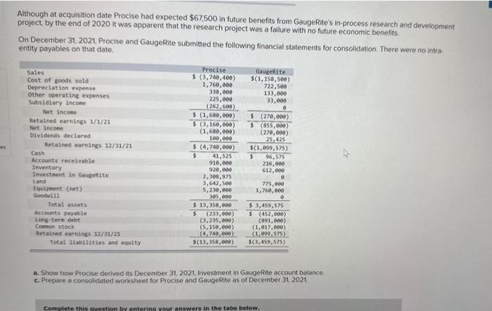 Solved On January 1, 2020 , Procise Corporation acquired 100 | Chegg.com