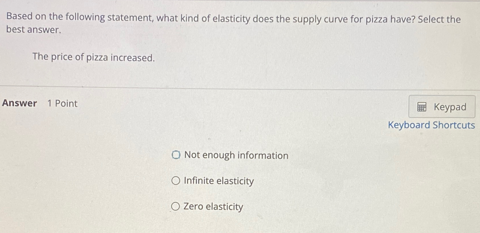 Solved Based on the following statement, what kind of | Chegg.com