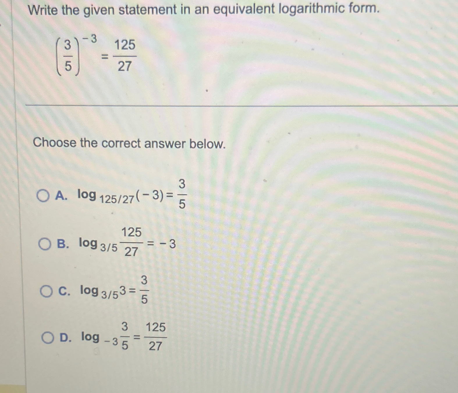 Solved Write the given statement in an equivalent | Chegg.com