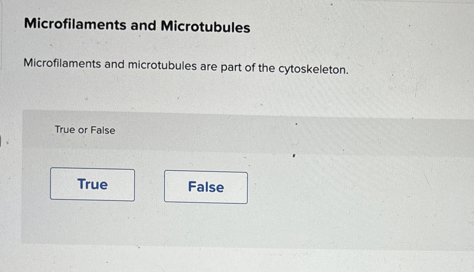 Solved Microfilaments and MicrotubulesMicrofilaments and | Chegg.com