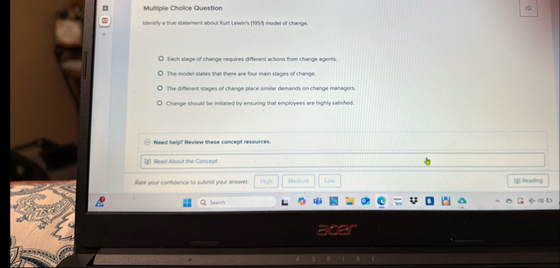 Solved Multiple Cholce QuestionIdentify a true statement | Chegg.com