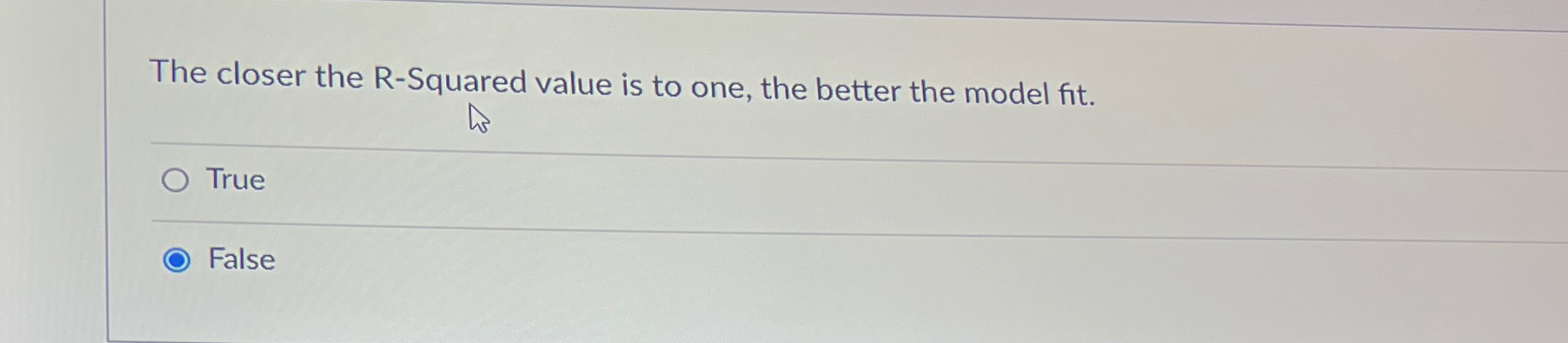 Solved The closer the R-Squared value is to one, the better | Chegg.com