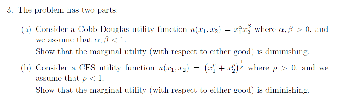 Solved The problem has two parts:(a) ﻿Consider a | Chegg.com