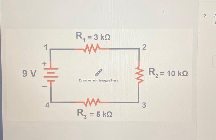 WHAT IS THE TOTAL VOLTAGE DROP ACROSS R1, AND R2? | Chegg.com