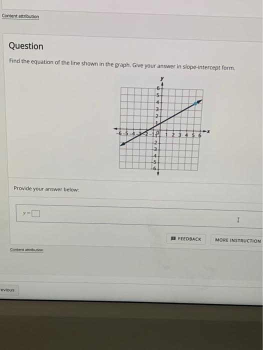 Solved Content attribution Question Find the equation of the | Chegg.com