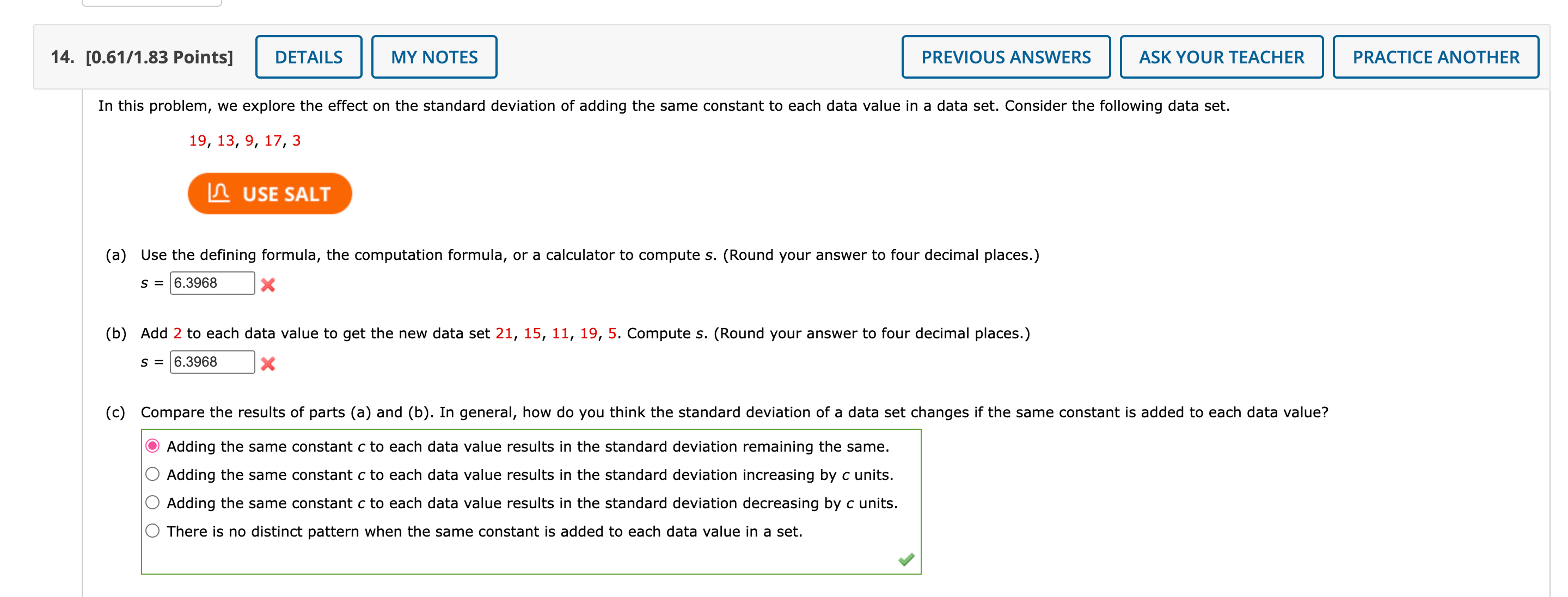 Solved Points]In this problem, we explore the effect on the | Chegg.com