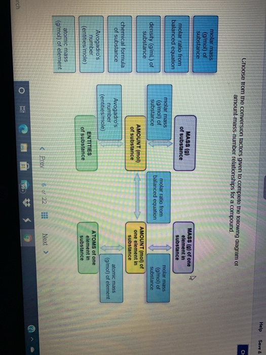 Solved Help Save & CH Choose from the conversion factors | Chegg.com