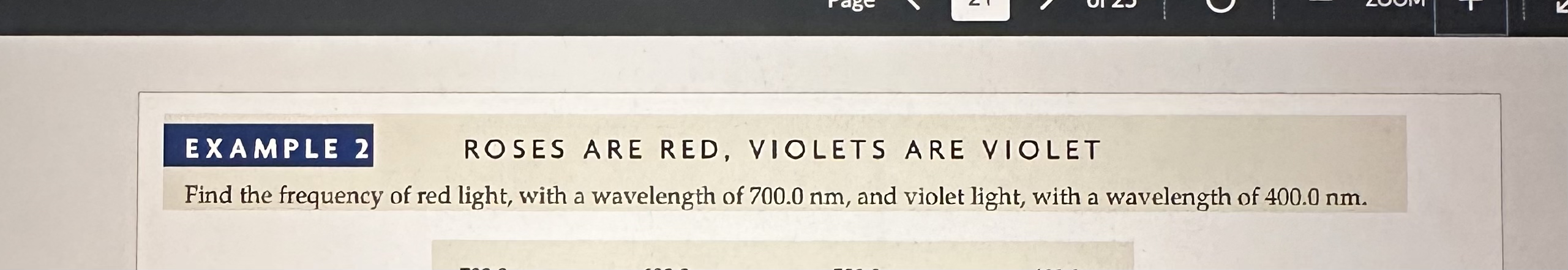 Solved EXAMPLE 2ROSES ARE RED, VIOLETS ARE VIOLETFind the | Chegg.com