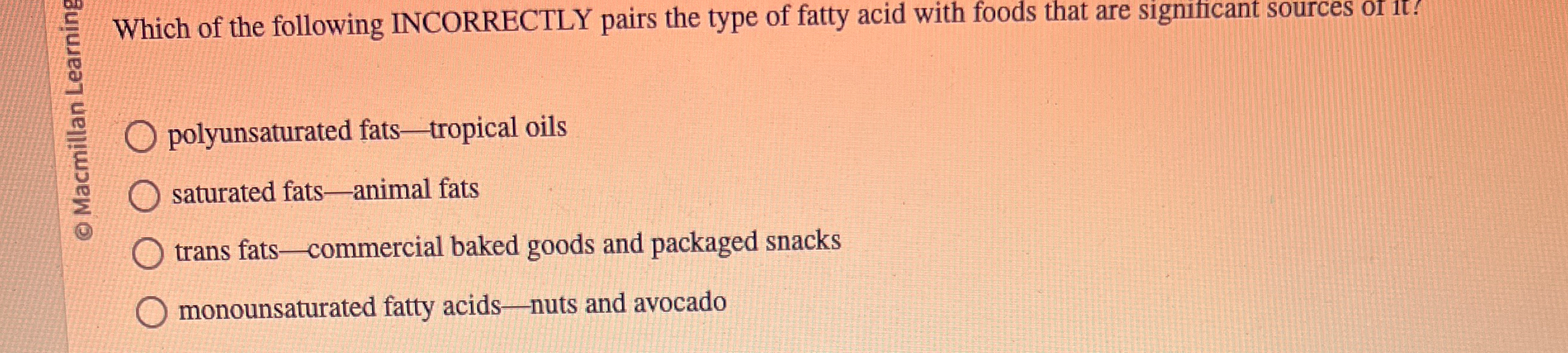 Solved a5 ﻿Which of the following INCORRECTLY pairs the type | Chegg.com