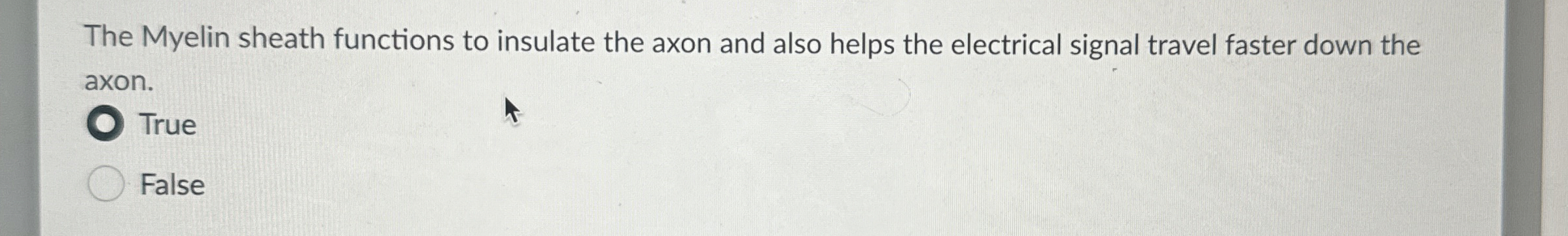 Solved The Myelin sheath functions to insulate the axon and | Chegg.com