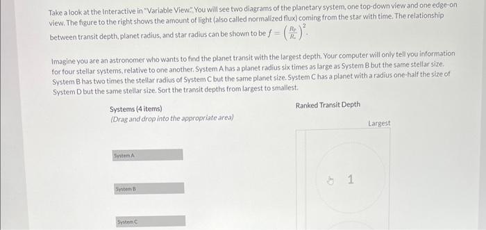 Solved Take a look at the Interactive in "Variable View."You | Chegg.com