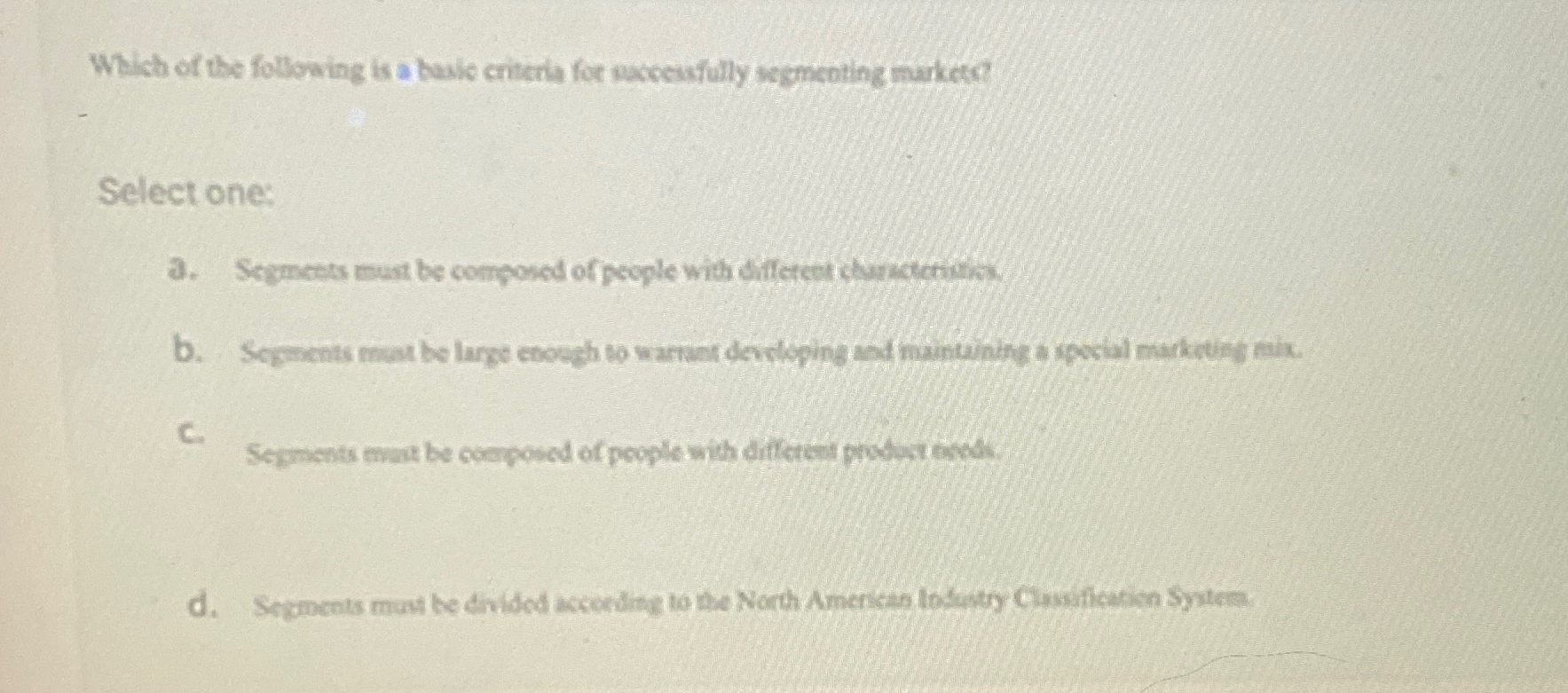 Solved Select one:a. ﻿Seymeets must be composed of pople | Chegg.com