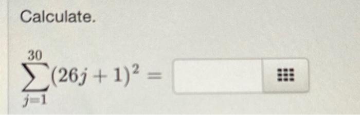 Solved Calculate. | Chegg.com