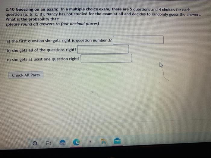 solved-2-10-guessing-on-an-exam-in-a-multiple-choice-exam-chegg
