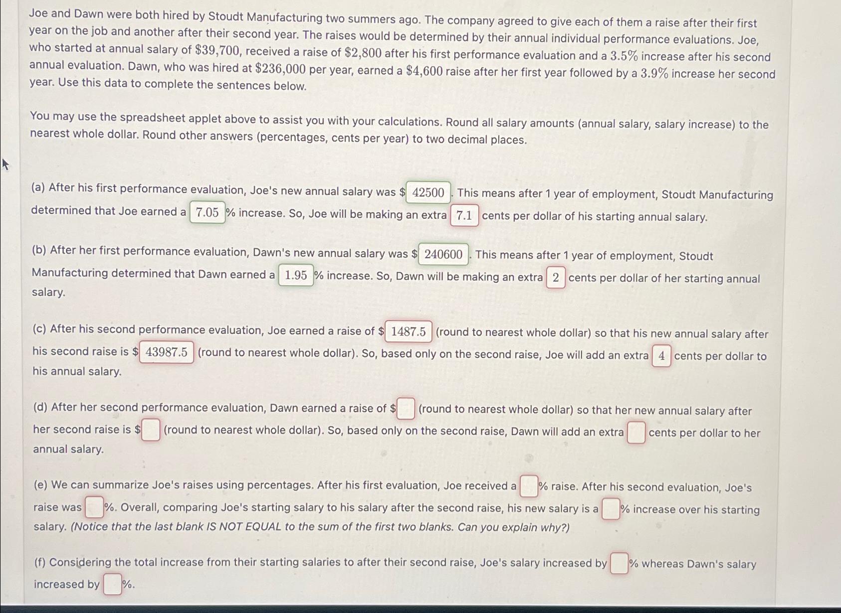 Solved Joe and Dawn were both hired by Stoudt Manufacturing | Chegg.com