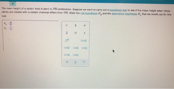 Solved The mean height of a certain kind of plant is 198 | Chegg.com
