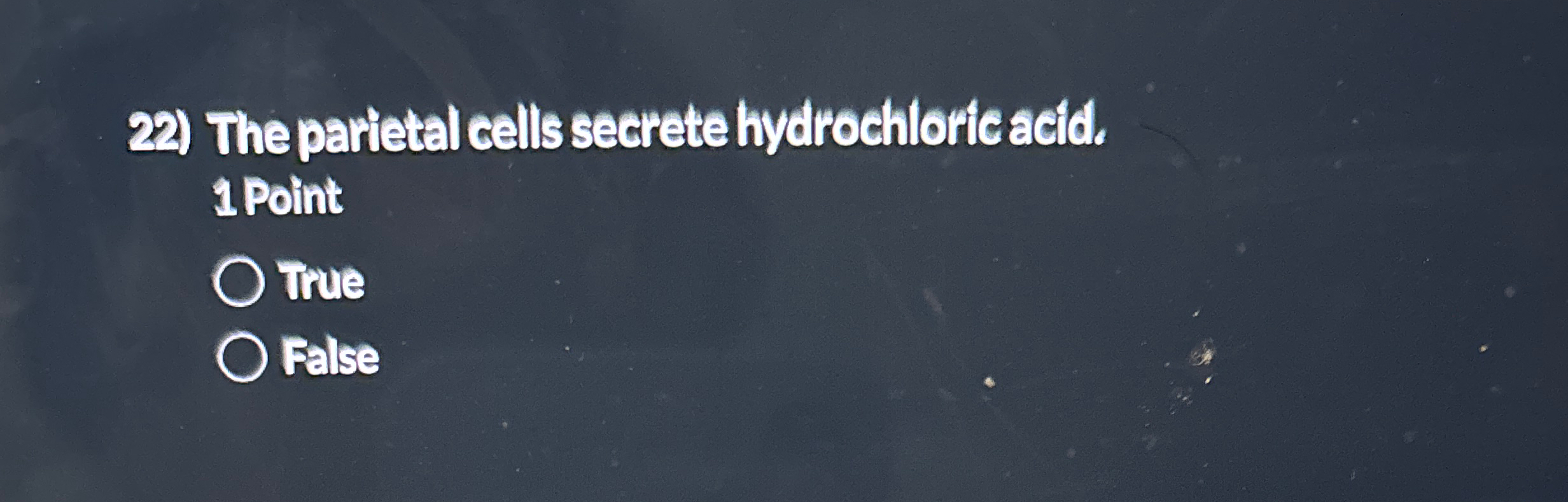Solved The pariatal cells secrete hydrochloric acid.1 | Chegg.com