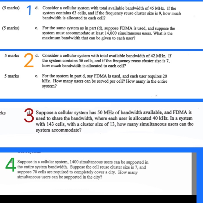 Solved (5 marks) 1 (5 marks) 5 marks 5 marks d. Consider a | Chegg.com