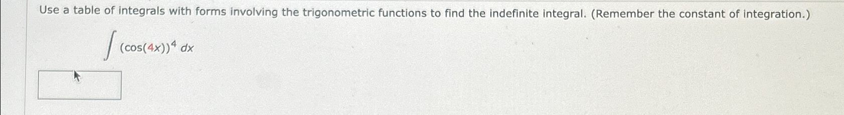 Solved Use a table of integrals with forms involving the | Chegg.com